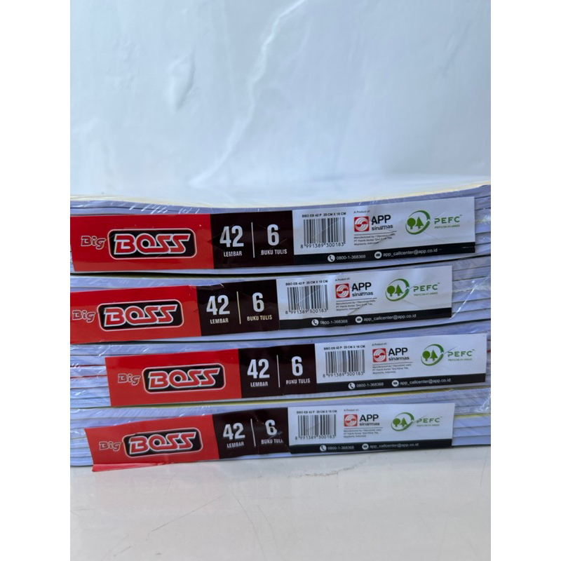 Big Boss 42 Pages (1 pack Contains 6 Books) | Shopee Philippines
