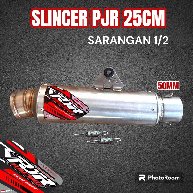 Original PJR RACING EXHAUST TUBE 25CM DIAMETER 50MM | Shopee Philippines