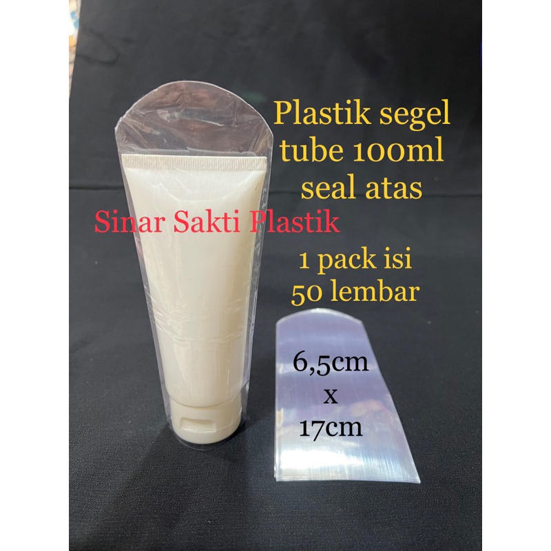 Plastic tube seal 100ml top seal (1 pack contains 50 sheets) | Shopee ...