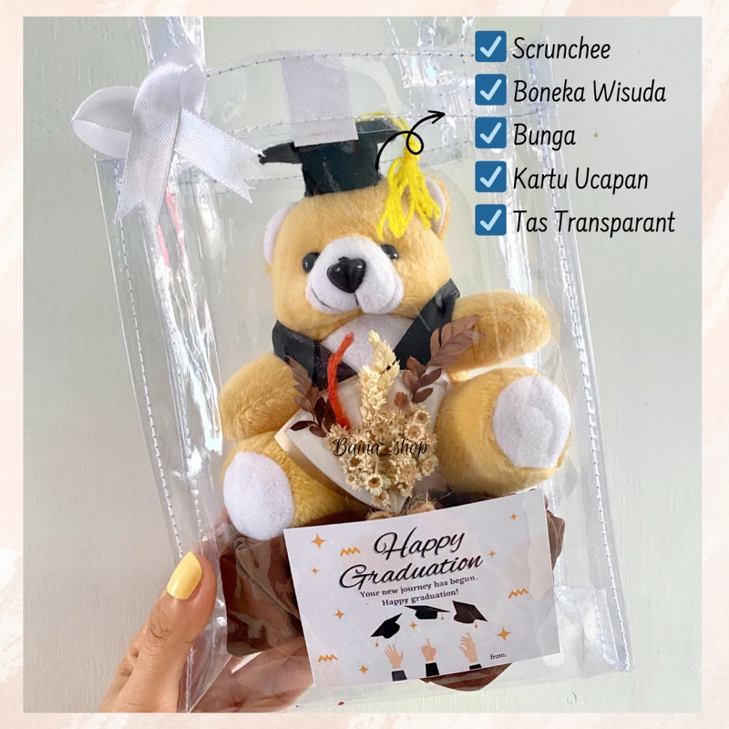 GRADUATION GIFT | Graduation Doll Totebag | Graduation Gift | Shopee ...
