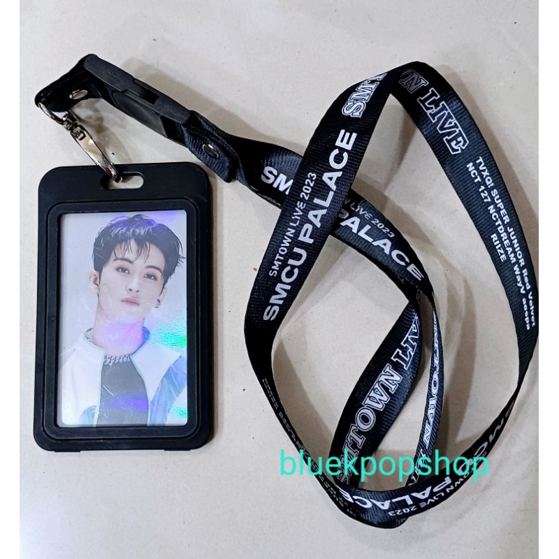 2-sided ID Card Tag Lanyard Set+Kpop SM TOWN Hologram Photocard - SMCU Palace | Shopee Philippines