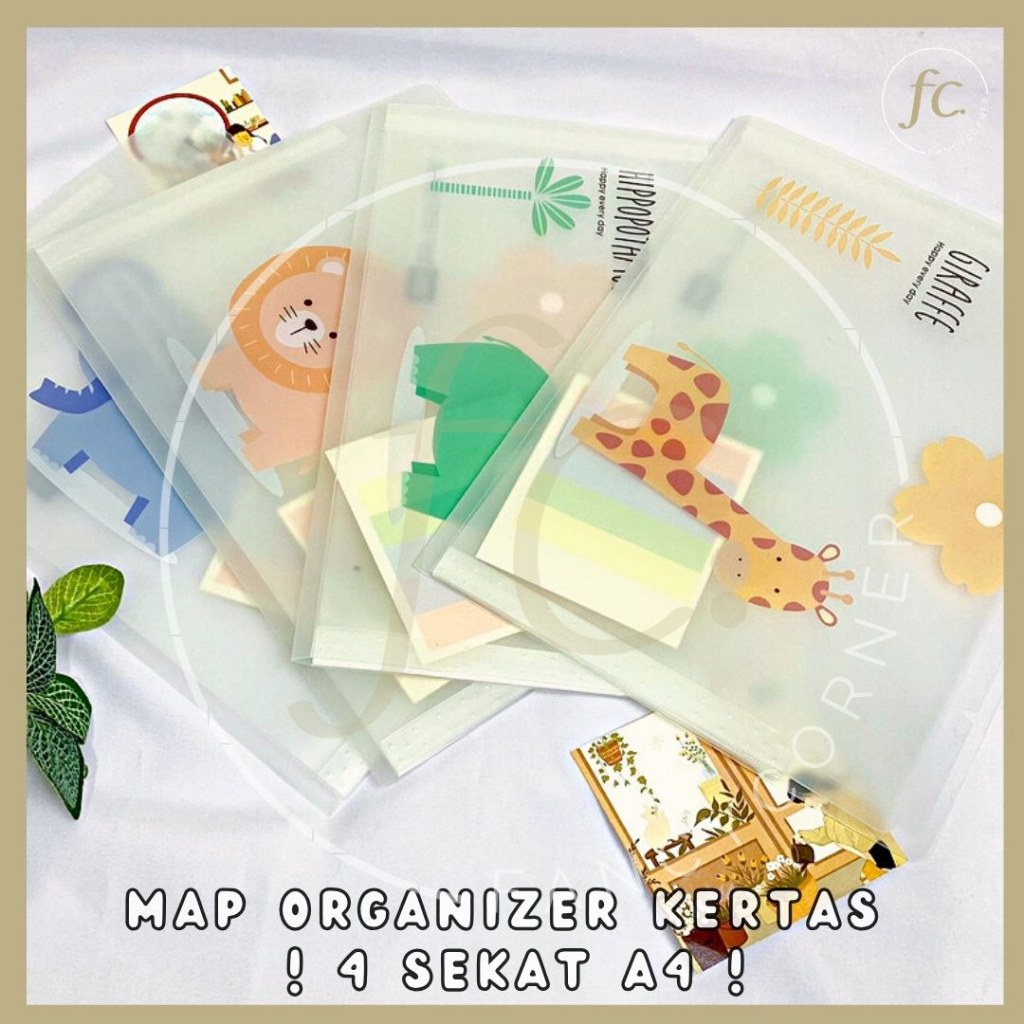 PVC Folder Storage Case Clear Document Folder File Holder Case A4 PP ...