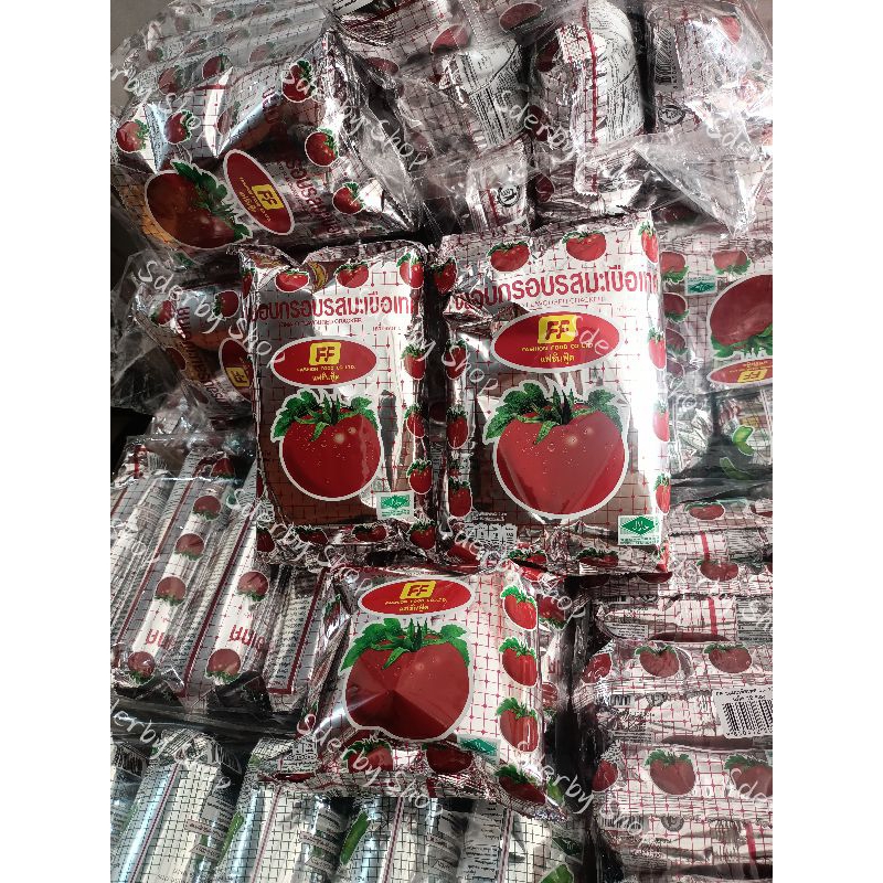 Tomato Crackers Snack Jisoo Thailand Halal 18gr 28gr 58gr | Shopee ...