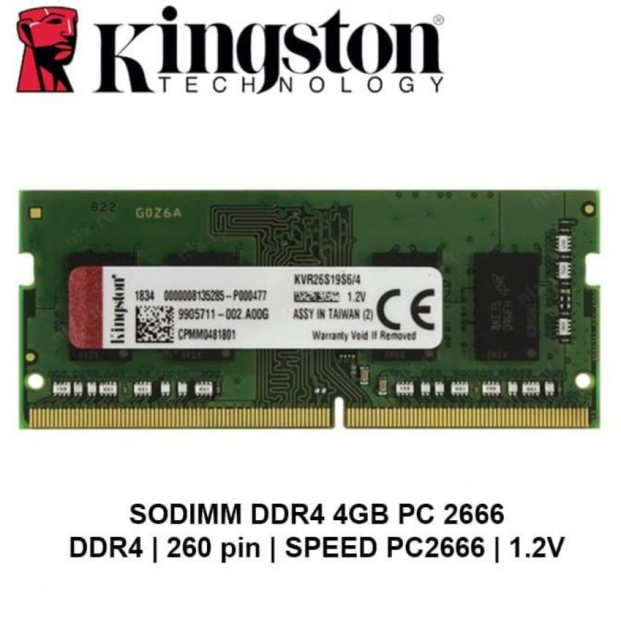 Kingston SODIMM DDR4 LAPTOP MEMORY | Shopee Philippines