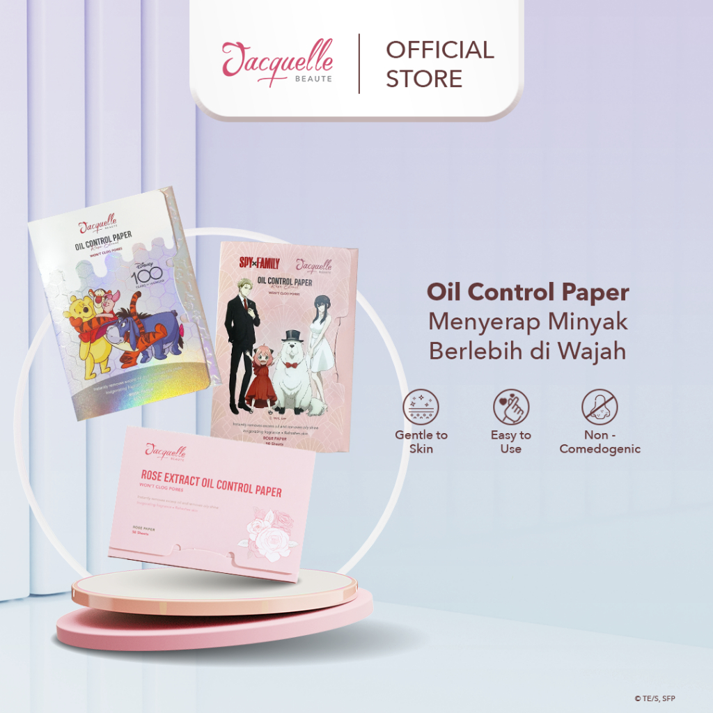 Jacquelle Rose Extract Oil Control Paper - SPY X FAMILY Collection ... Jacquelle Rose Extract Oil Control Paper - SPY X FAMILY Collection ...