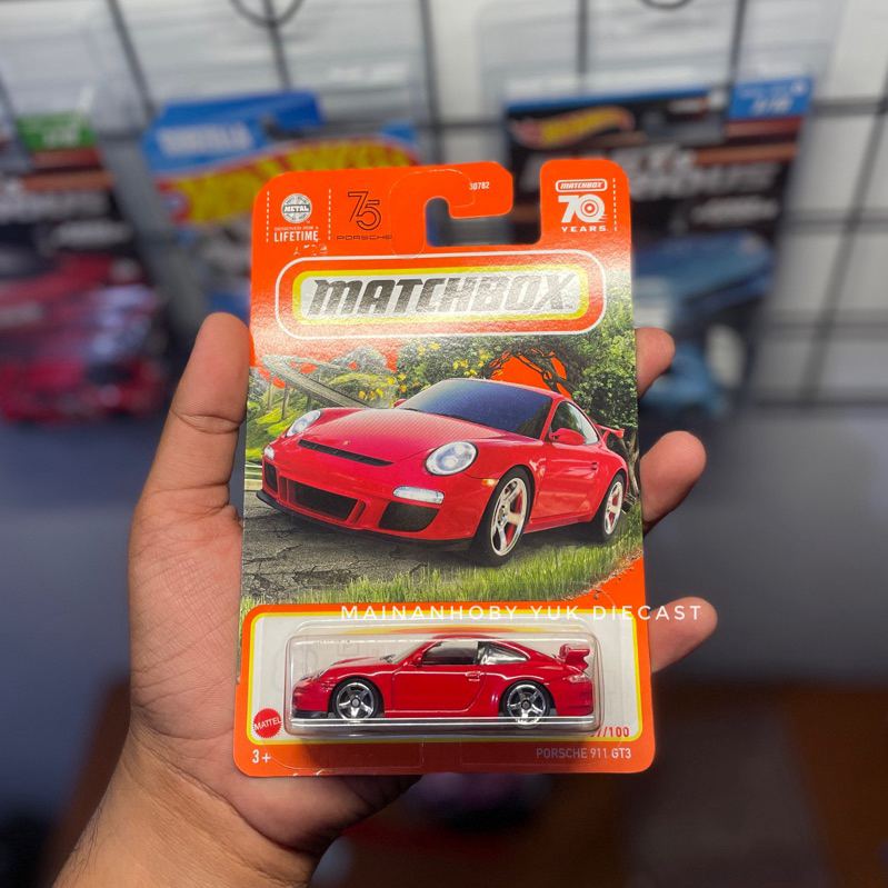 PUTIH MERAH Porsche 911 GT3 MATCHBOX RED WHITE | Shopee Philippines