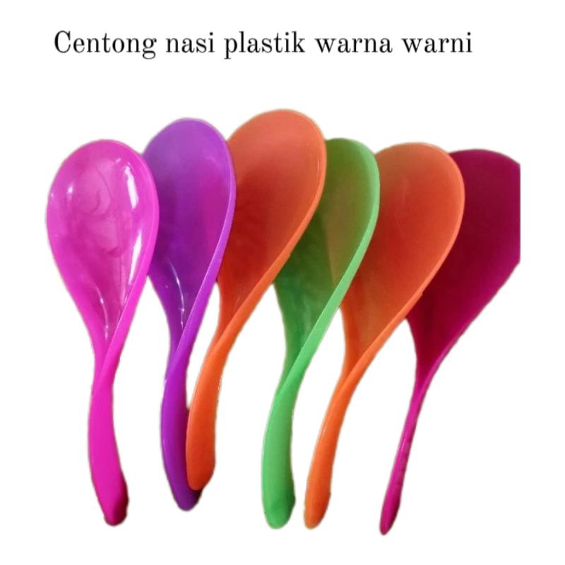 Rainbow Clear Plastic Rice Ladle | Shopee Philippines