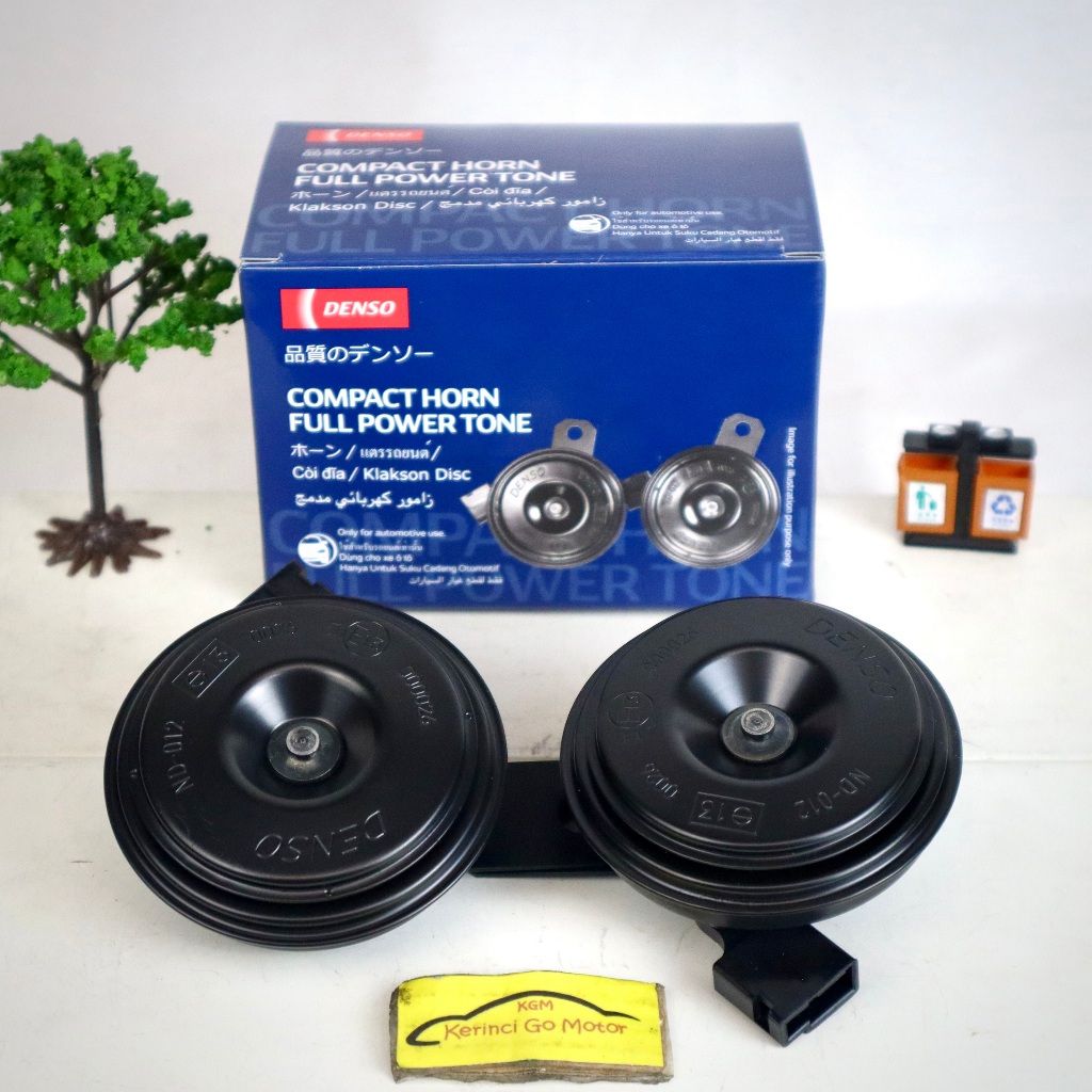 DENSO DISK HORN SET 7690 SINGLE TERMINAL 12V - DENSO HORN | Shopee ...