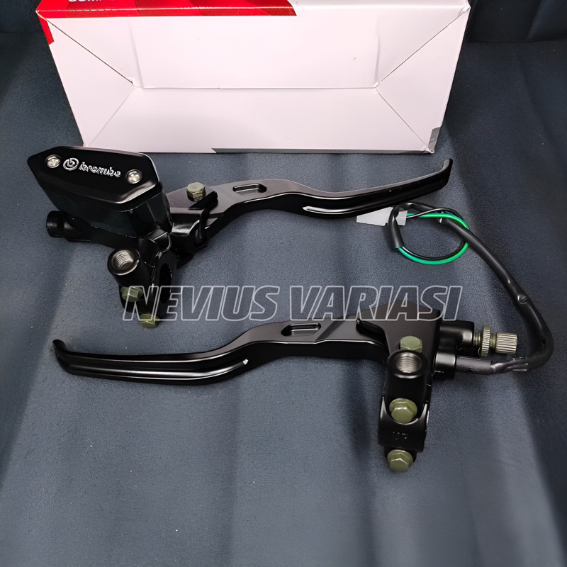 UNIVERSAL BRAKE MASTER SET RCB MODEL OVAL TUBE BIG SMOKE HANDLE BOX ...