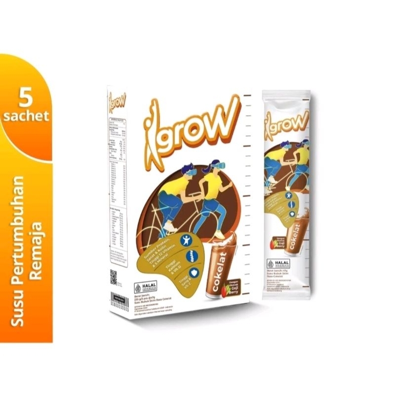 Igrow extra goji berry chocolate milk powder for children's growth and ...