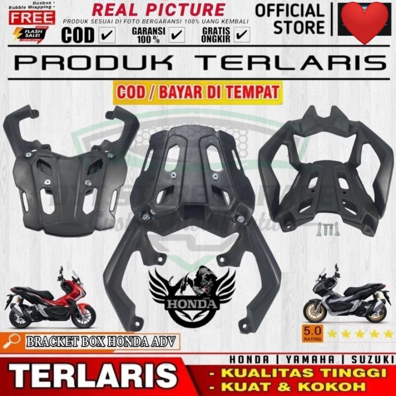 Adv Stirrup Bracket Box Monster Honda ADV 150/ADV 160, ADV Top Box ...