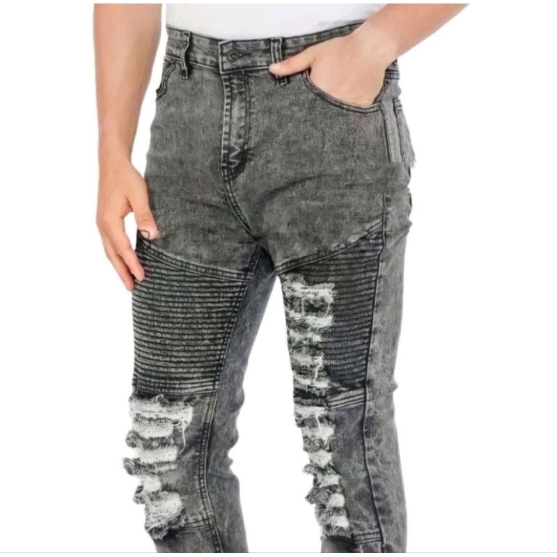 Men's VIRAL JEANS // RUCAS MODEL // PARTY TIME OUTFIT | Shopee Philippines