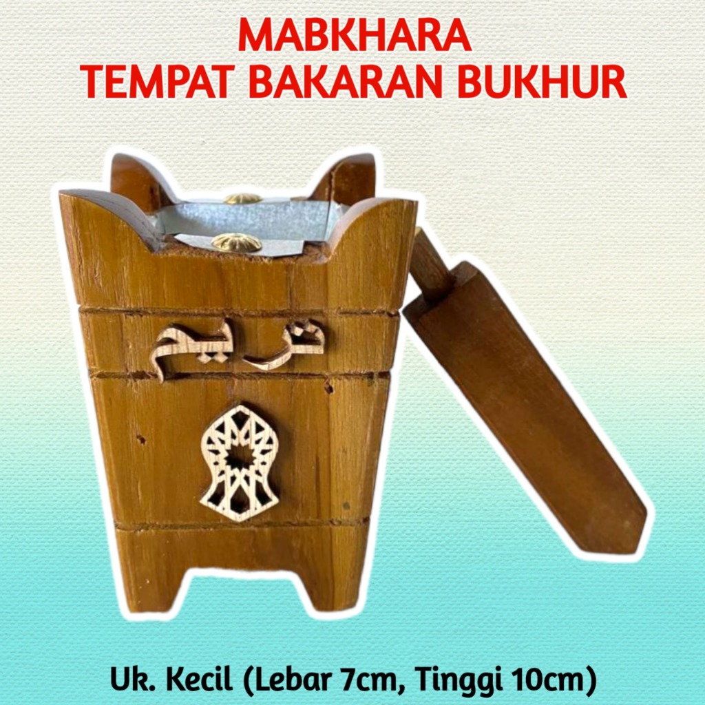 KAYU Arabic Mabkharah Set/Mini Mabkhara/Wooden Mabkhara/Mabkara Sogan ...