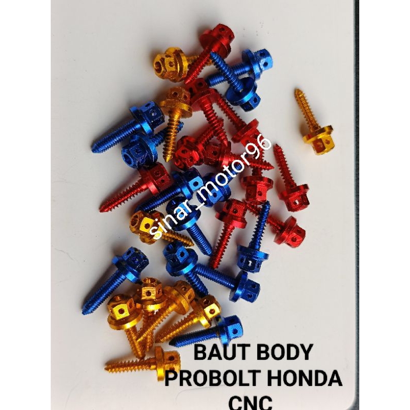 PROBOLT BODY BOLT HONDA CNC BEAT VARIO SCOOPY ETC PROBOLT CNC HIGH ...