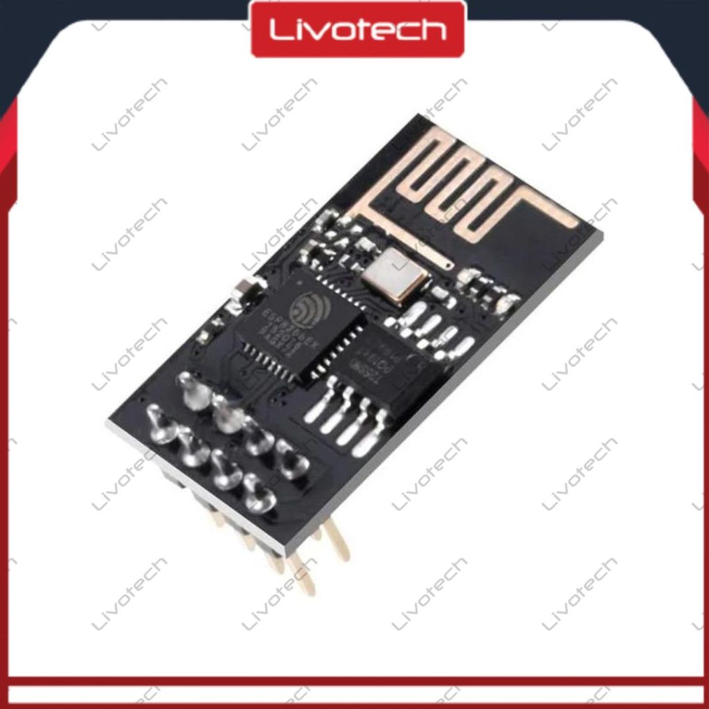 Wifi Serial Module ESP8266 ESP-01 Wireless Resistance Receiver ESP01 ...
