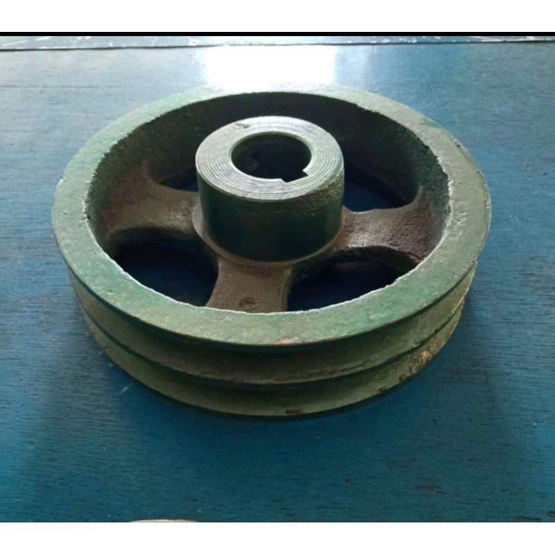 Pulley Pully Pulli Cast Iron B2 8 Inch Axle 32 mm 32mm | Shopee Philippines