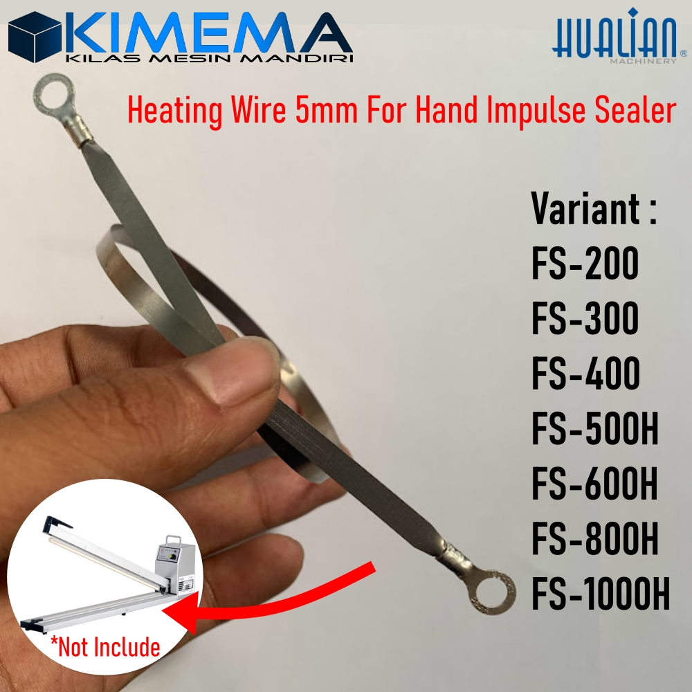 Heating Element Wire Hand Impulse Sealer Heating Wire Plate Element 5mm ...