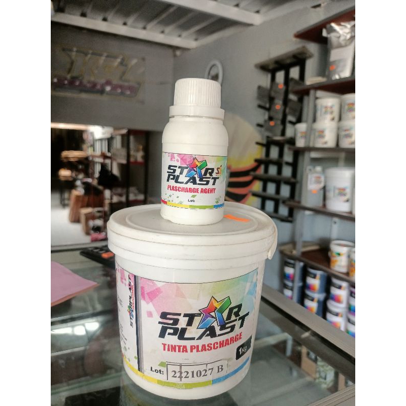 1kg PLASTISOL STARPLAST PLASCHARGE SCREEN PRINTING INK | Shopee Philippines
