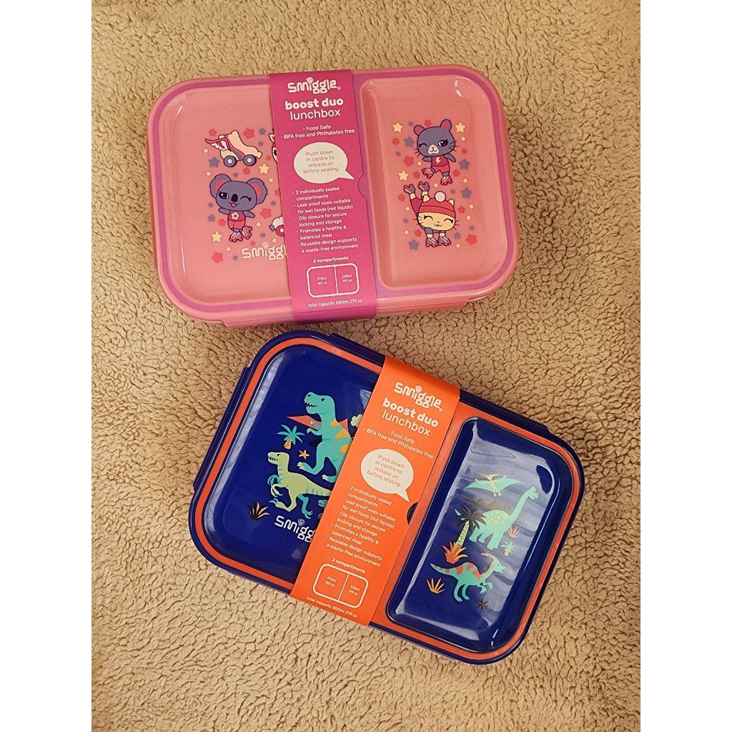 Smiggle Boost Duo sml Movin - Smiggle Lunch Box (Original) | Shopee ...