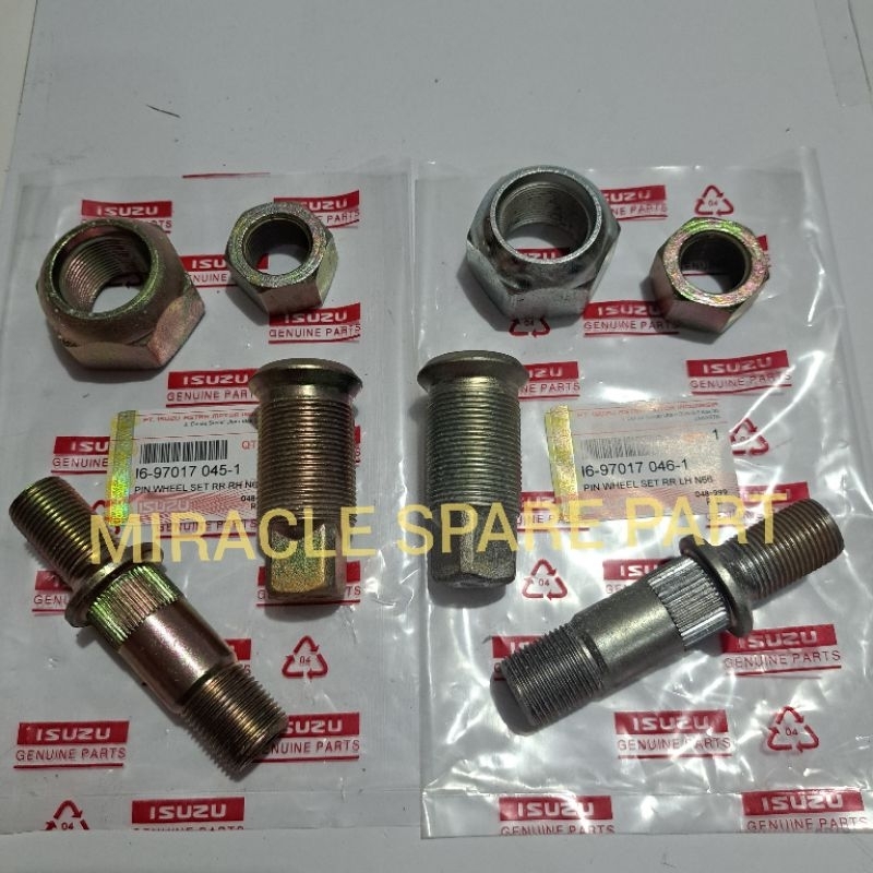 Isuzu ELF NKR66 NKR71 Front Rear Hub Wheel Bolts Hole 5 | Shopee ...
