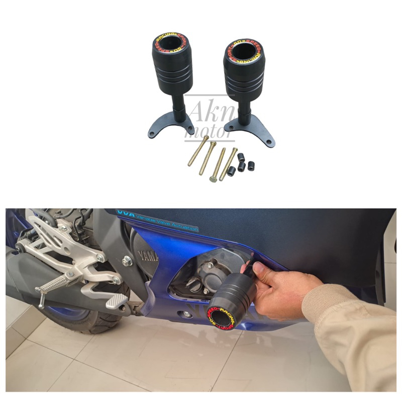 Jalu frame slider gospeed r15v4 protective ferring r15v4 / r15M plug ...