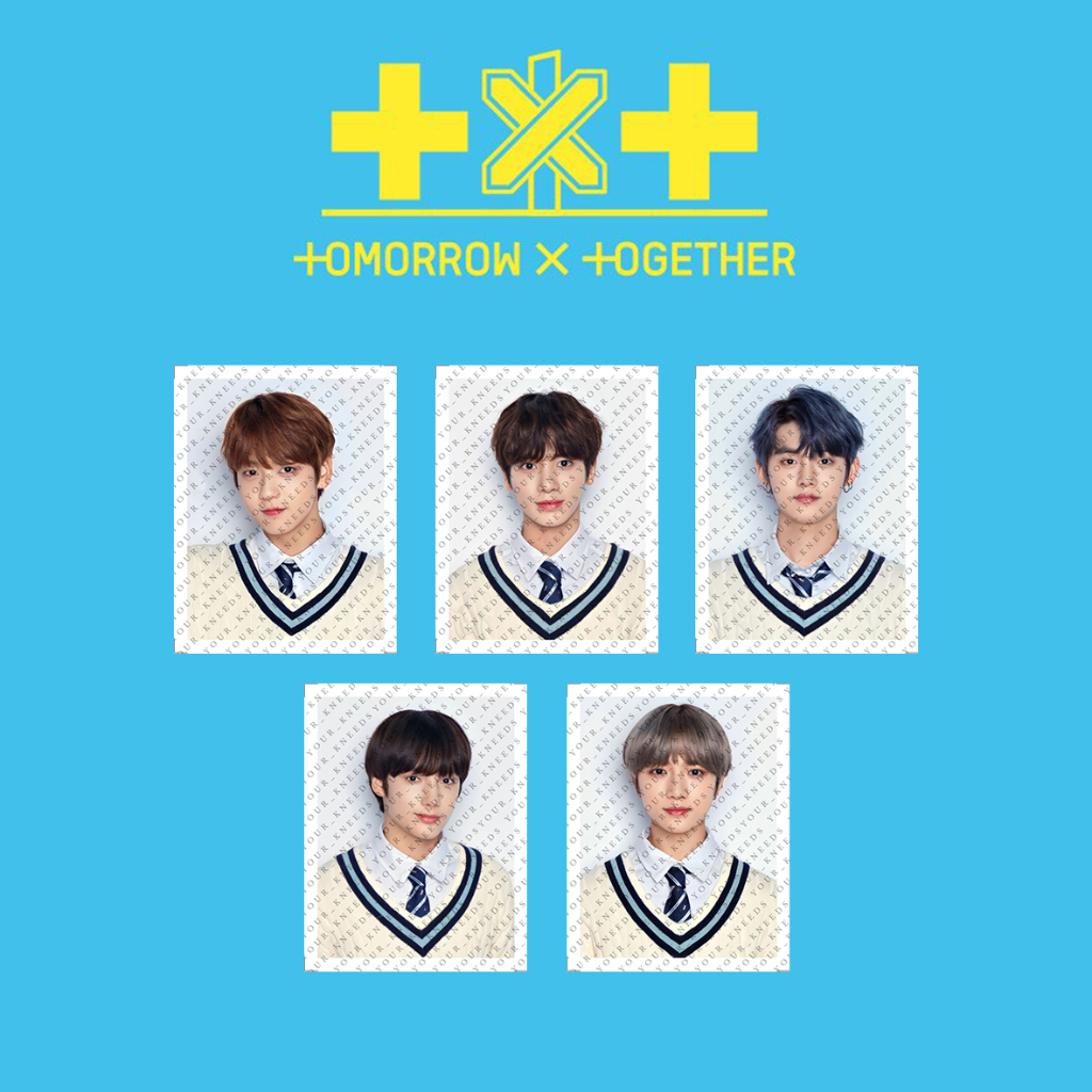 Unofficial TXT MOA MEMBERSHIP ID PHOTO SET | Fanmade | Photo Pass ...