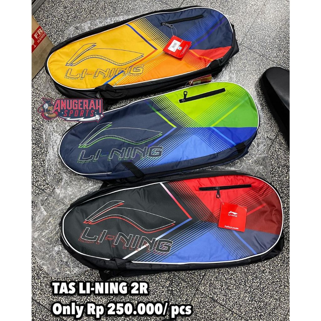 LINING Badminton Racket Bag / Li-Ning ABDS839 6 in 1 ORIGINAL | Shopee ...