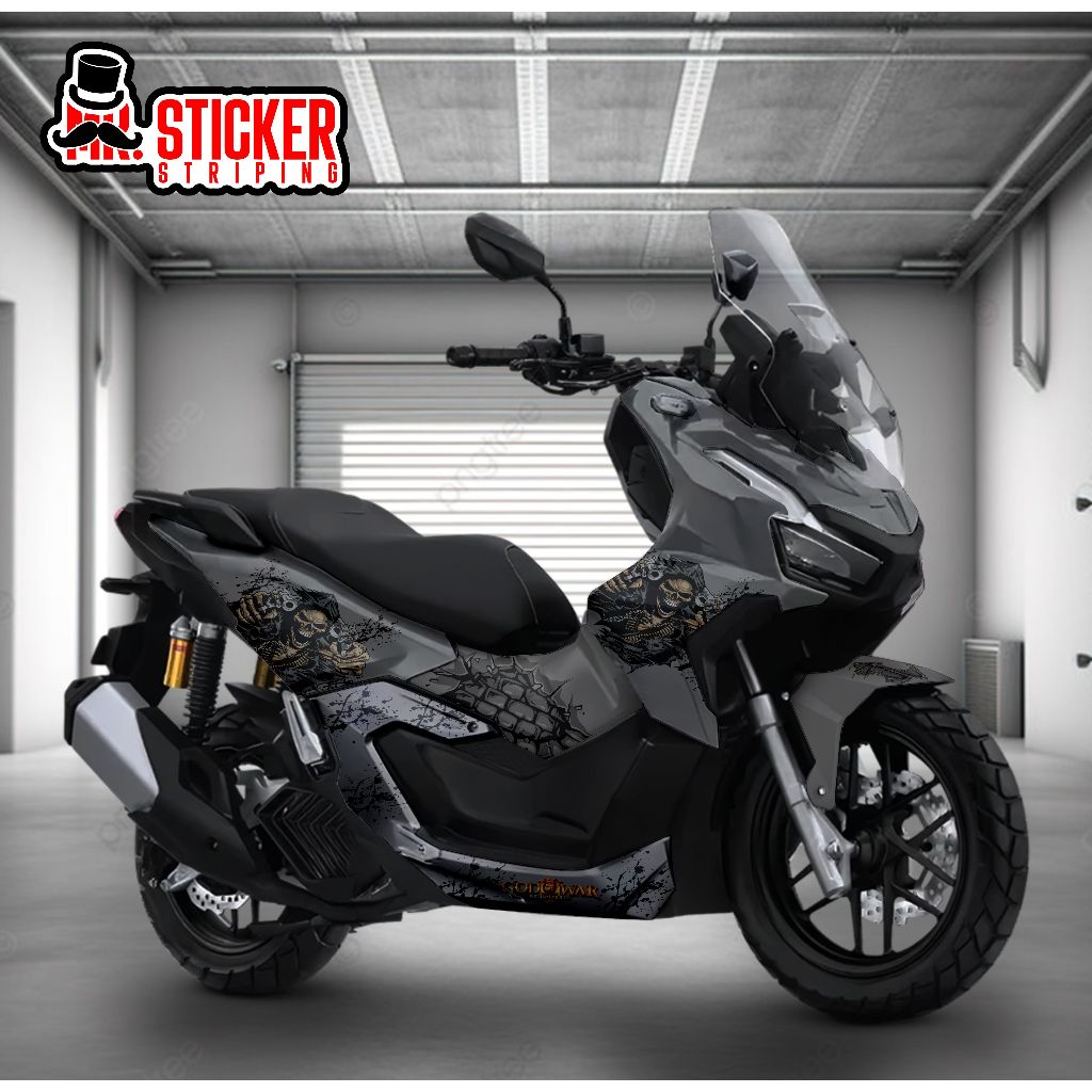 Honda ADV 150 ADV 160 Decal full body custom sticker free design motif ...
