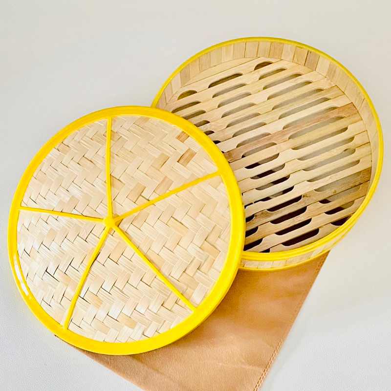 Dimsum Steamer / Klakat / Bamboo Steamer / Klakat with plastic ring ...