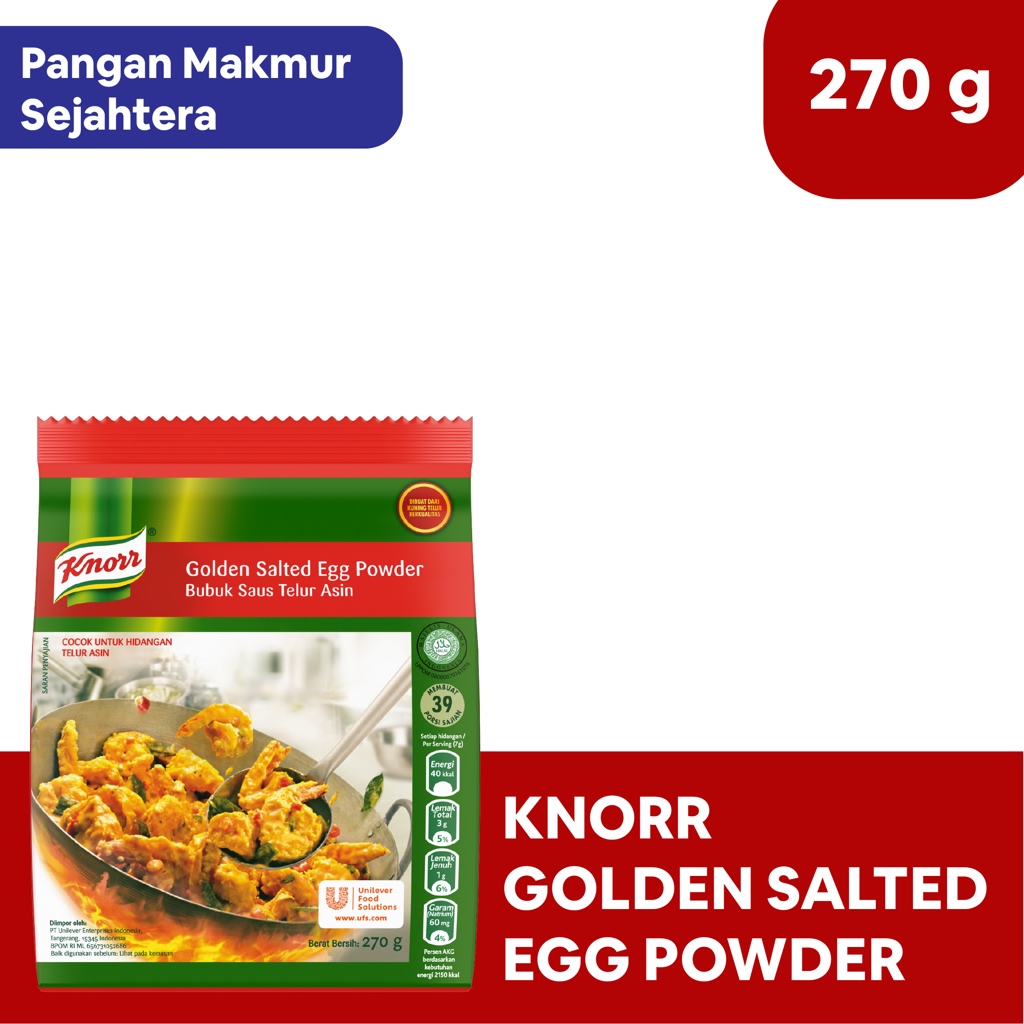 KNORR - SALTED EGG SEASONING / GOLDEN SALTED EGG POWDER / NO MSG ...
