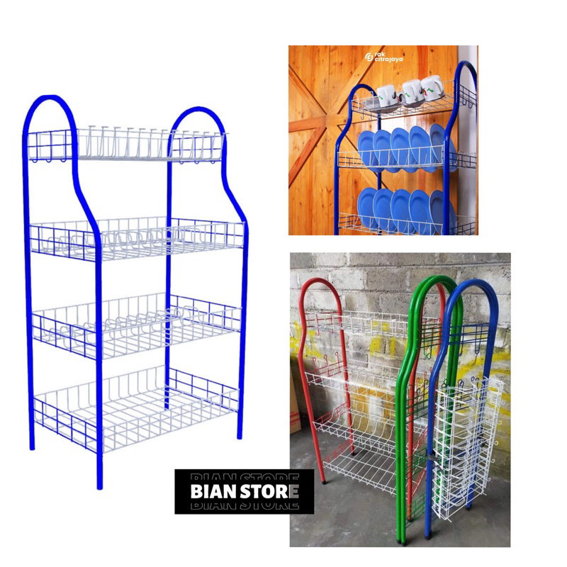 4-tier DRAGON Dish Rack/DRAGON Plate Rack/4-Tier Plate Rack/Plate Rack ...