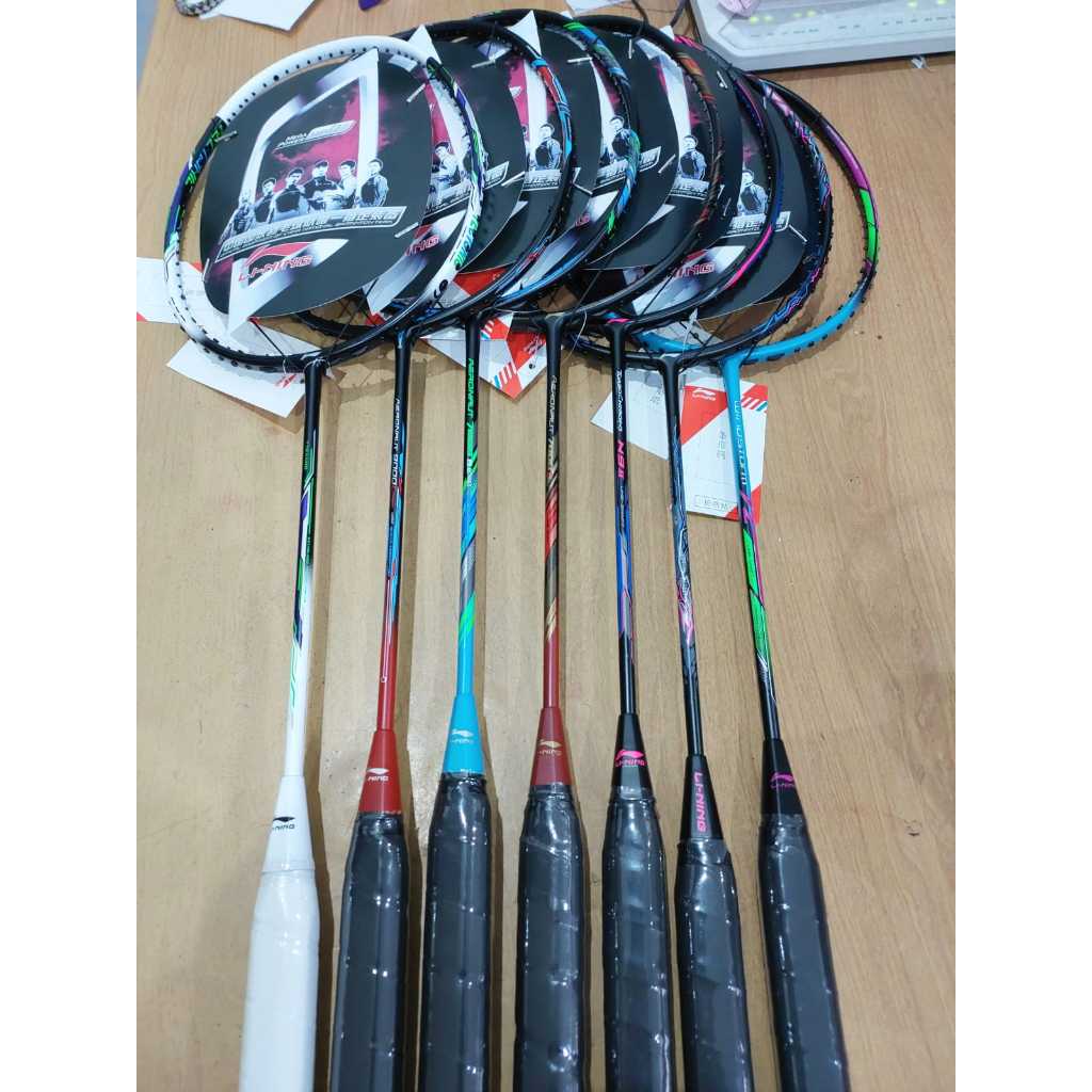 Lining Carbon Badminton Badminton Racket Many Series | Shopee Philippines