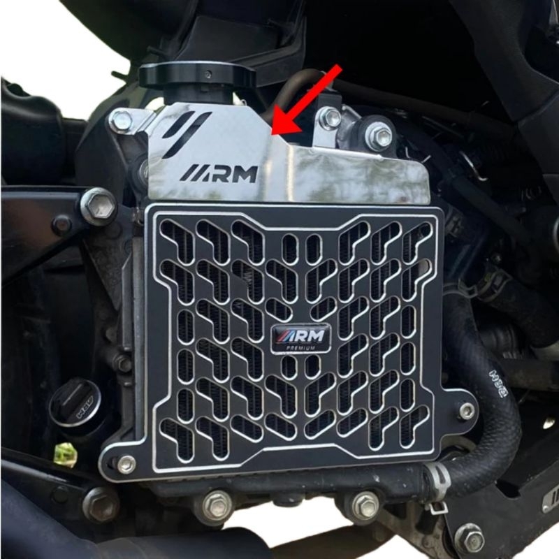 2020-2023 NMAX Radiator Upper Neck Cover and Aerox Connected ARM ...