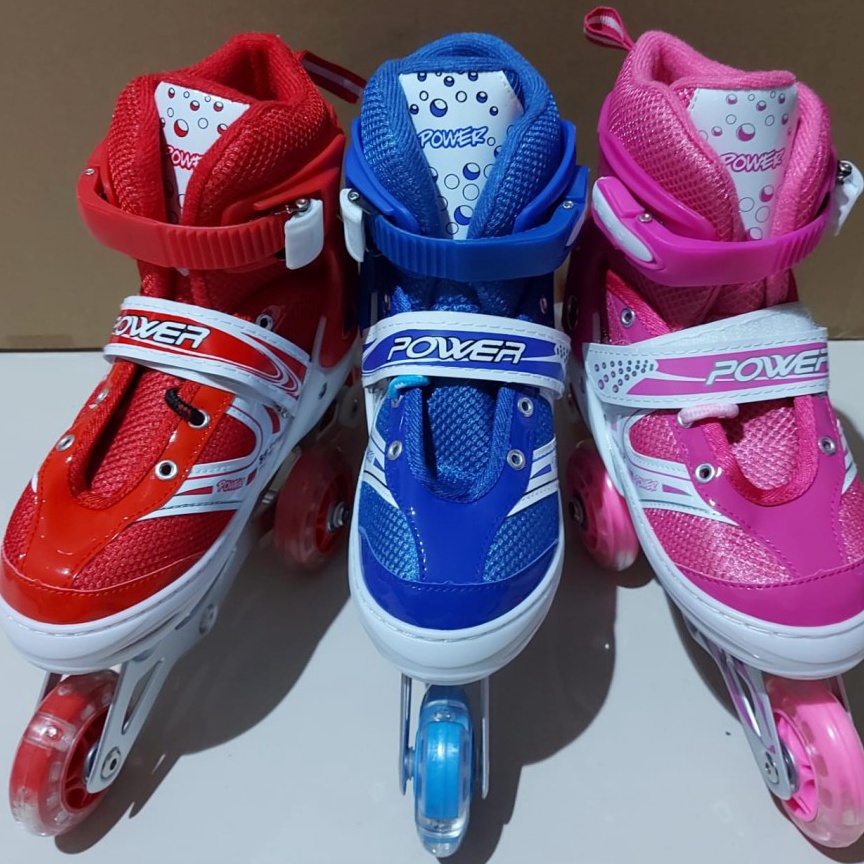 BEST SELLING SWEET Children's Power Inline Skates / Power Roller Skates ...