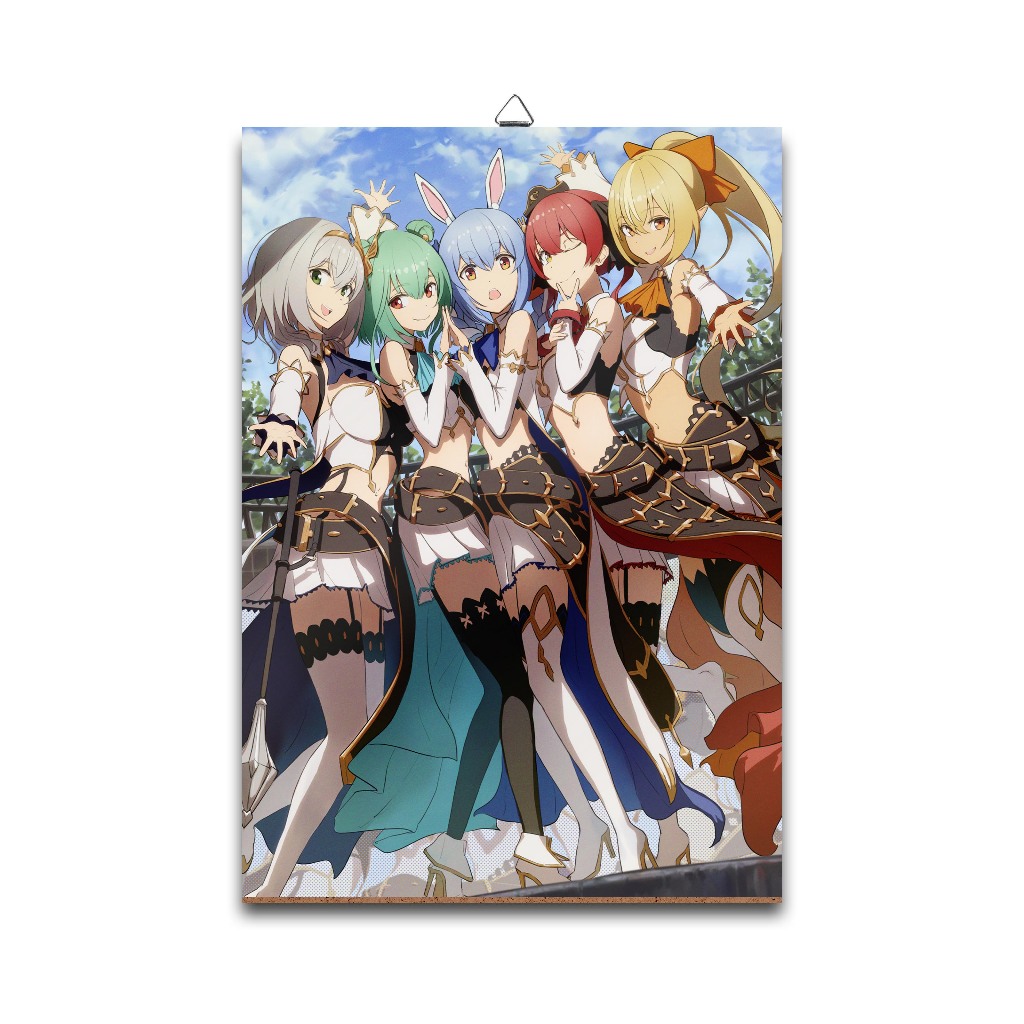 KAYU Vtuber HOLOLIVE JP GEN 3rd anime Wood Wall Poster UNIFORM - HOLO ...