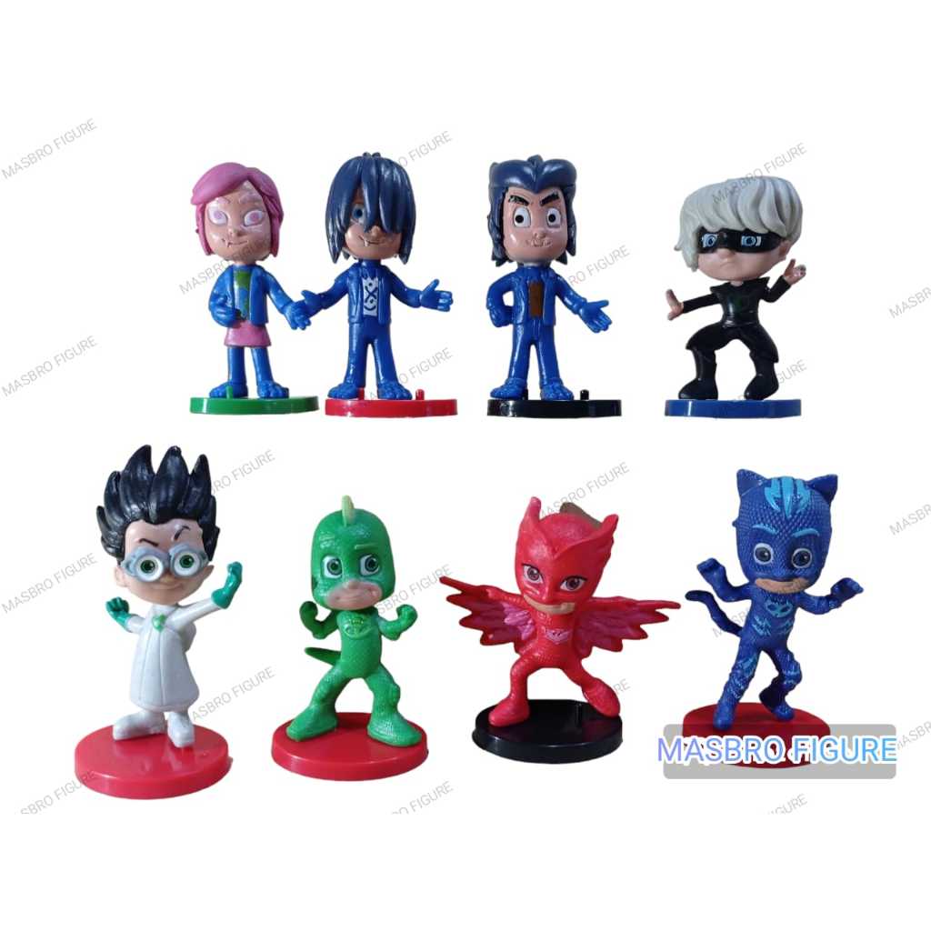 Action Figure set Of 8 Catboy Owlette Gekko | Shopee Philippines