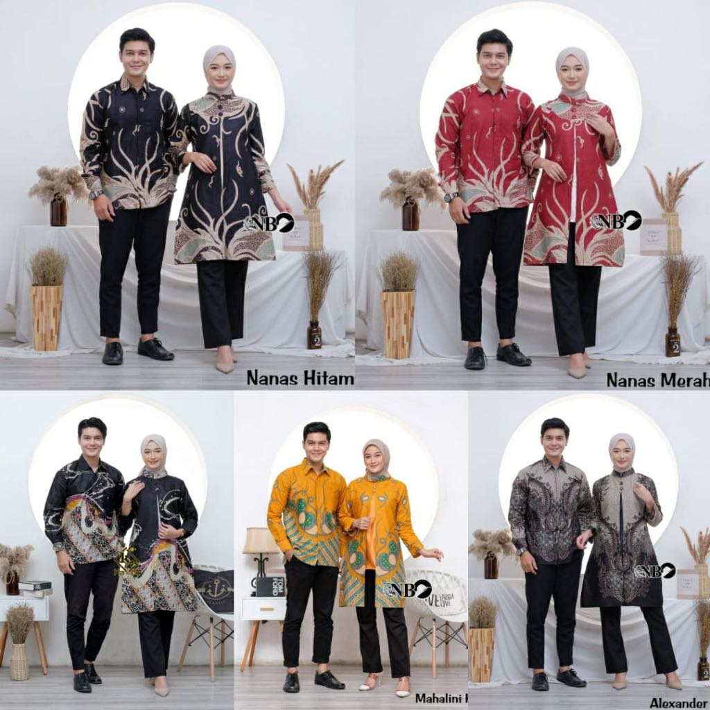 Batik Tunic Couple Traditional modern Artist premium high Quality ...