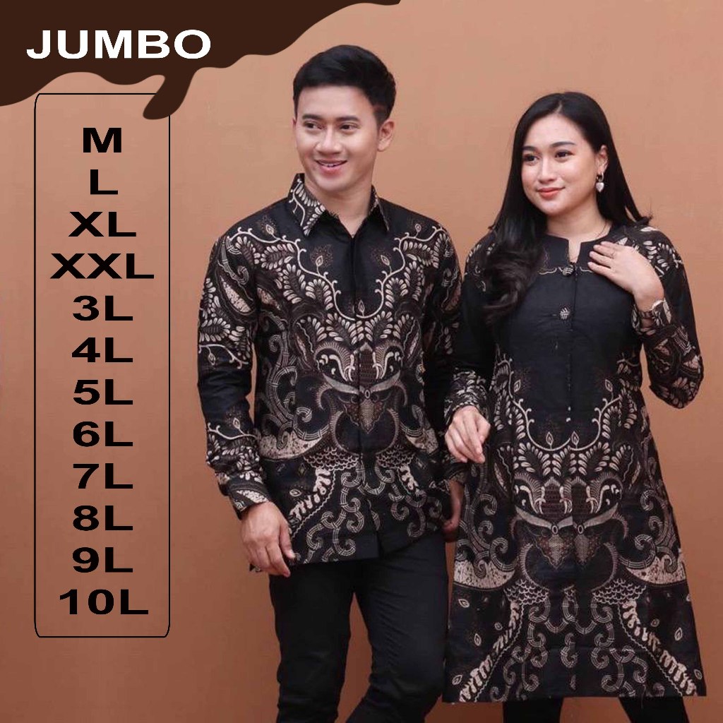 Couple Batik TUNIC Jumbo TUNIC BIG Size Jumbo Batik Tunic Top - Elif ...