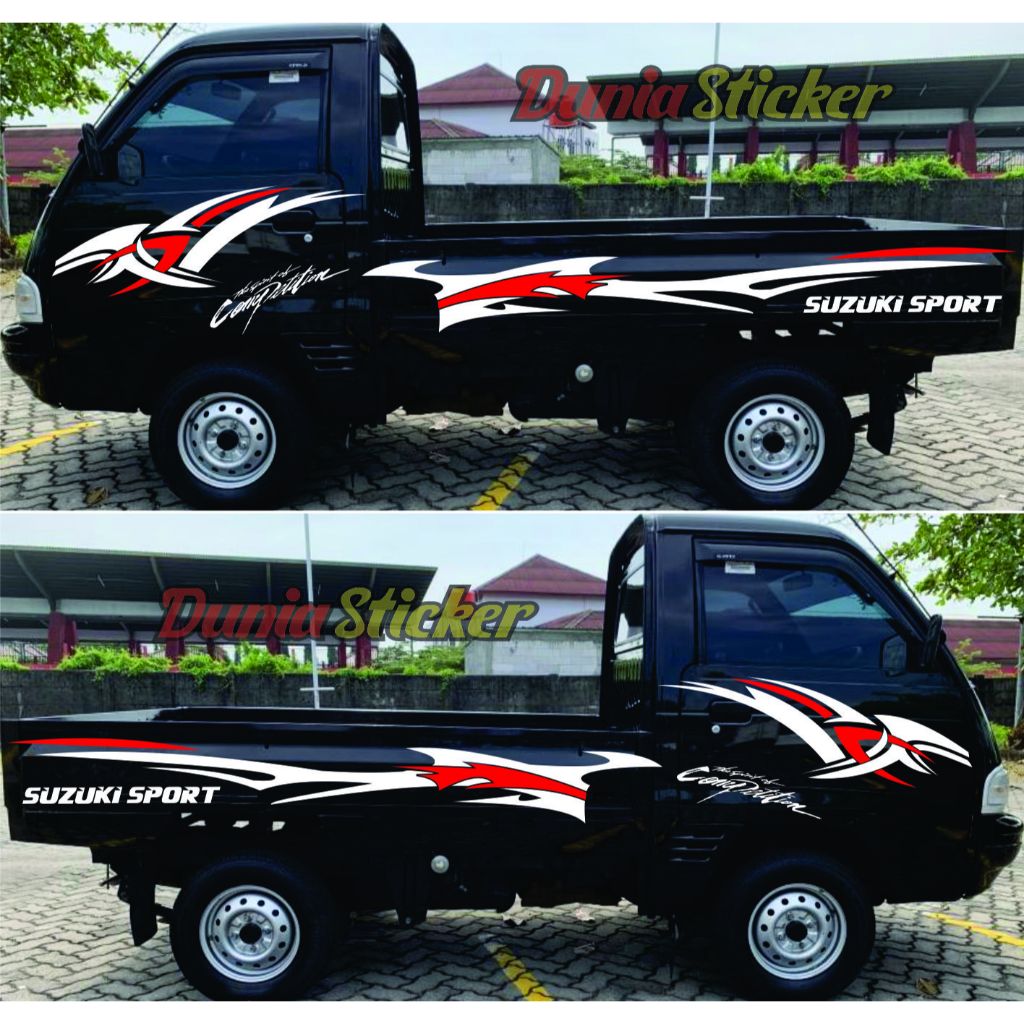 Car Sticker Pickup Carry 1.5 Sticker Cutting Tribal Suzuki Sport Pickup ...