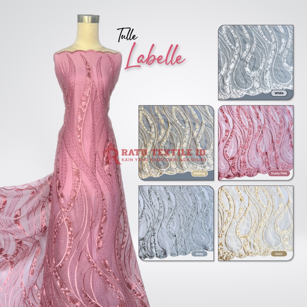 Embroidered Tile Fabric Tulle Tile Fabric Embroidered Tile Material ...