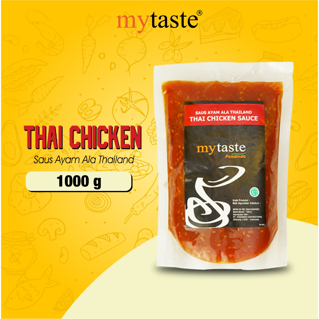 My Taste Thai Chicken Sauce Wholesale Packaging 1kg Thai Chicken Sauce ...