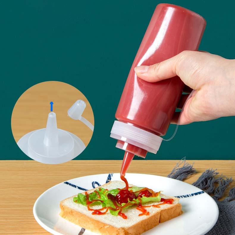 PUTIH Squize Sauce Bottles / Household Kitchen Sauce Bottles / Thick ...