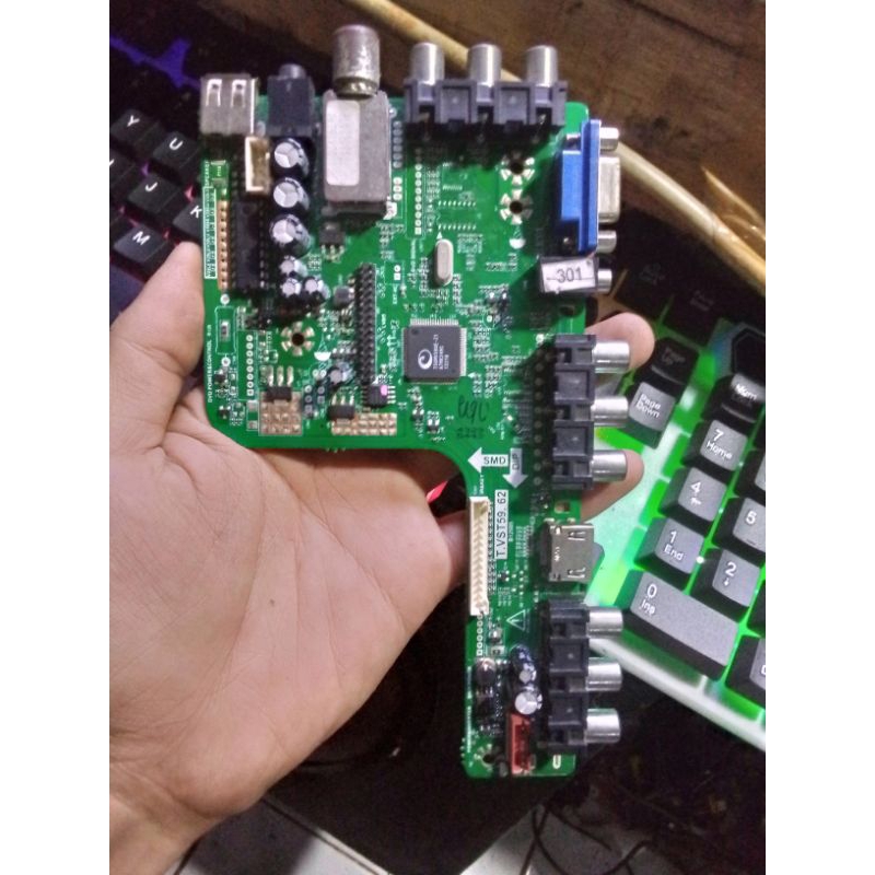 Mb MAINBOARD MOTHERBOARD LED TV POLYTRON PLD 22D851 MB POLYTRON PLD ...