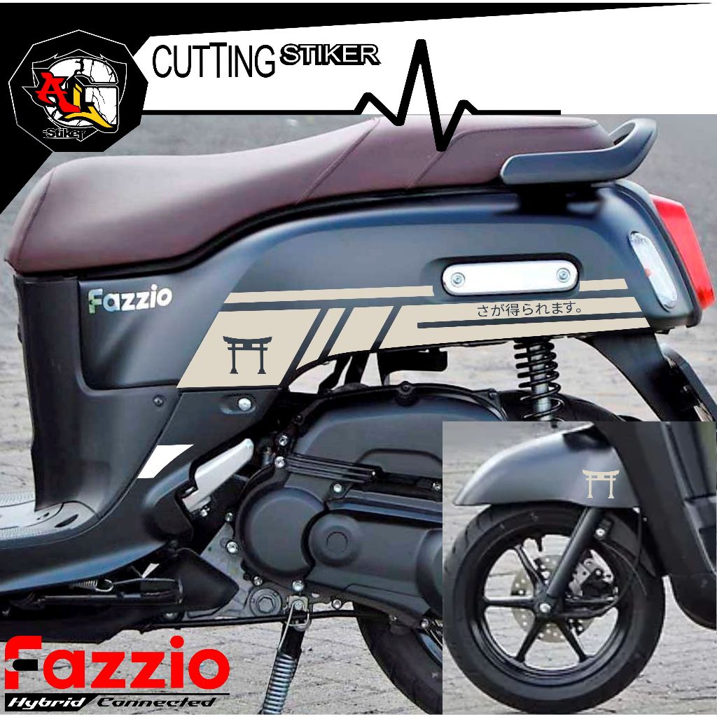 Cutting STICKER/SCF.403A/SIMPLE LINE STRIPING/FZIO LIS STICKER/FAZZIO ...