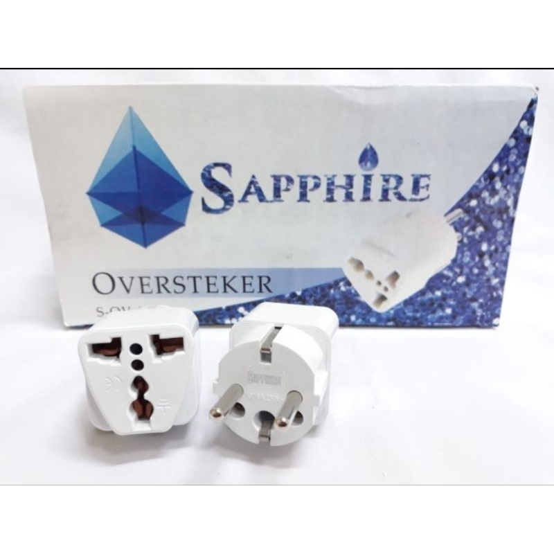 Sapphire OVER MULTIPURPOSE PLUG ONE PRO PLUG GOOD ADAPTER SNI QUALITY ...