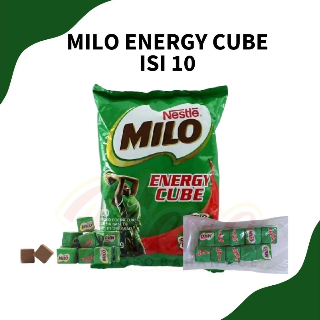 Milo Energy Cube Contents 10/Nestle MILO Cube Original | Shopee Philippines