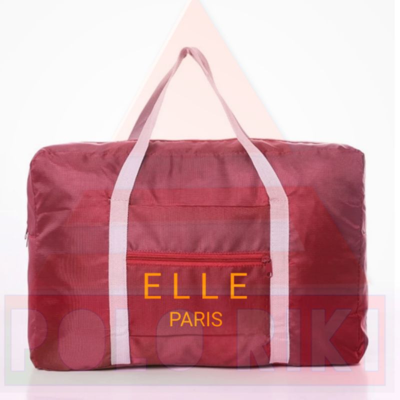 Elle Paris Travel Bag, Unisex Foldable Hand Carry Homecoming Clothes ...