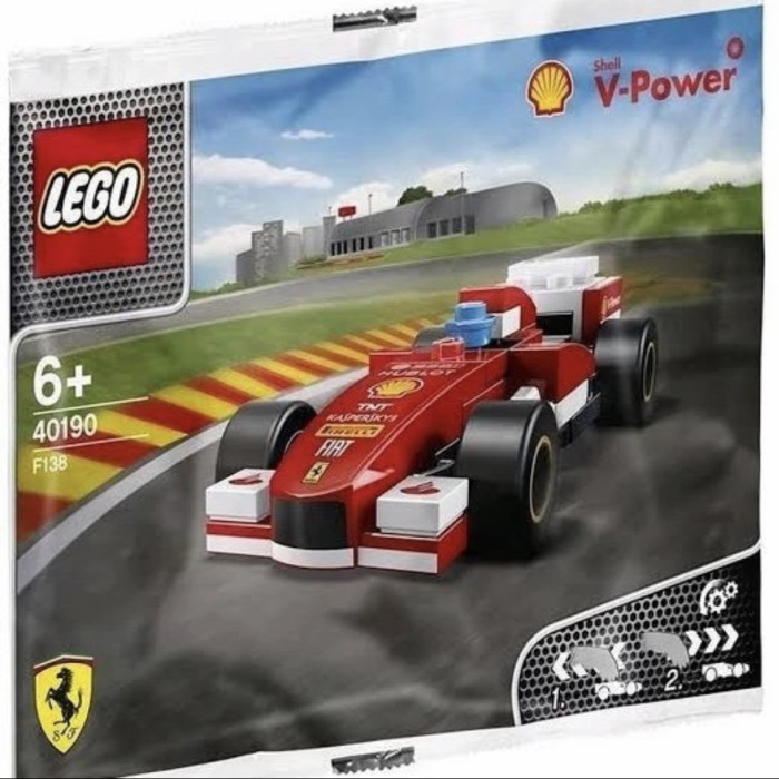 Lego Polybag 40190 Shell V Power Ferrari F138 Formula One | Shopee ...