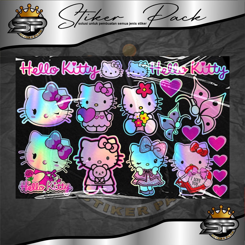 Hello KITTY STICKER PACK CUTE AND CUTE CARTOON STICKER | Shopee Philippines