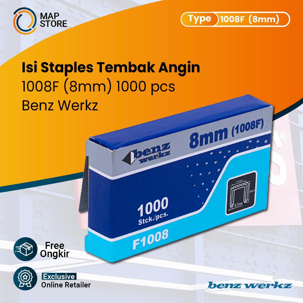 Fill 1008F Air Shooting Staples / 1000PCS BENZ Motorcycle Seat Staples ...